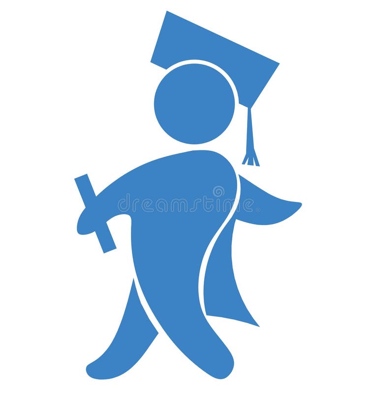 Graduate Icon Stock Illustrations – 55,528 Graduate Icon Stock ...