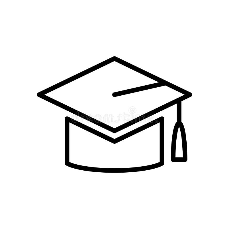 Graduate Icon Design Vector Template Stock Illustration - Illustration ...