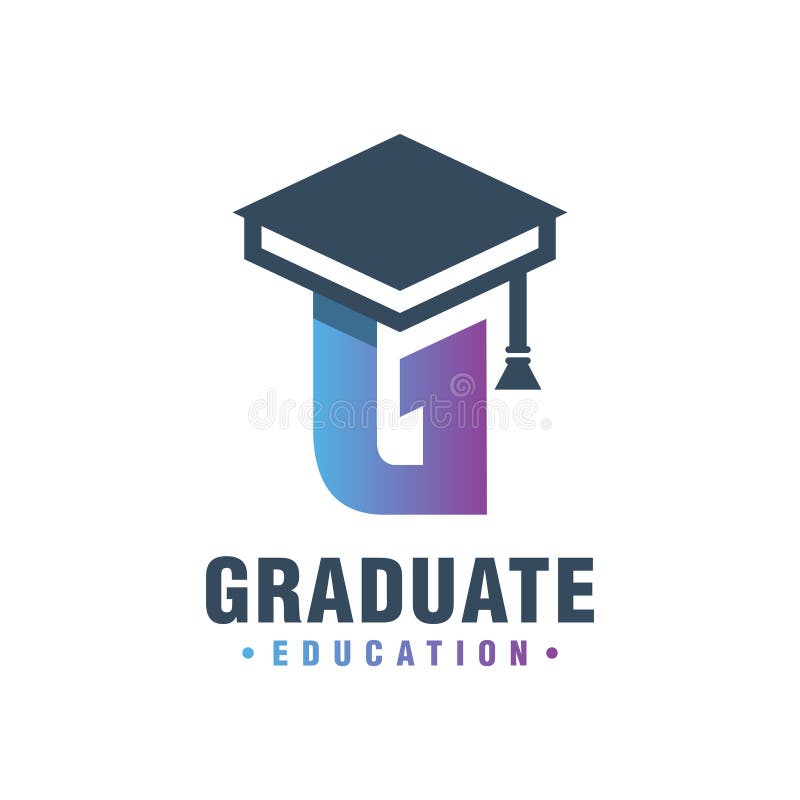 Graduate Logo Design Letter G Stock Illustration - Illustration of ...