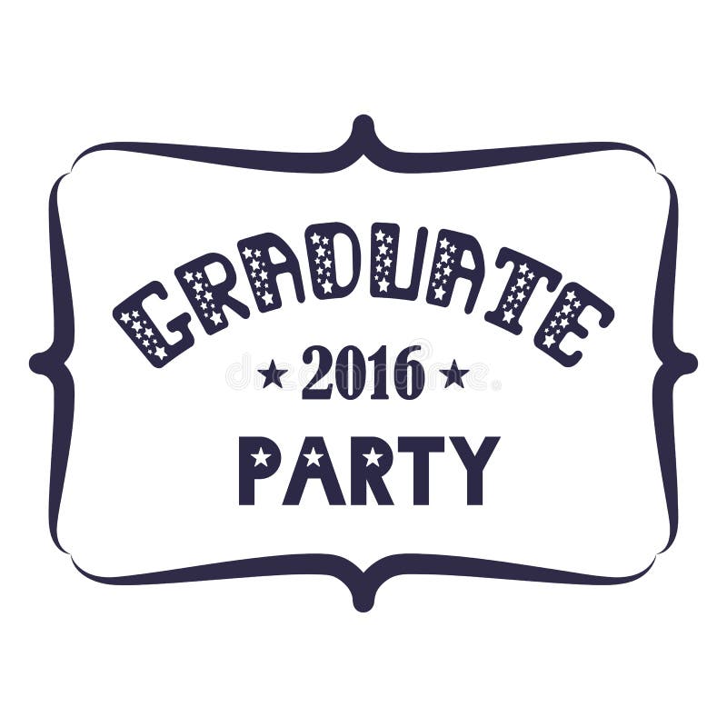 Class of 2016. High School Graduate, College Graduate. Vector Lettering ...