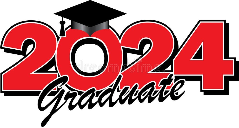 Graduation Red Black 2024 Stock Illustrations – 42 Graduation Red Black ...