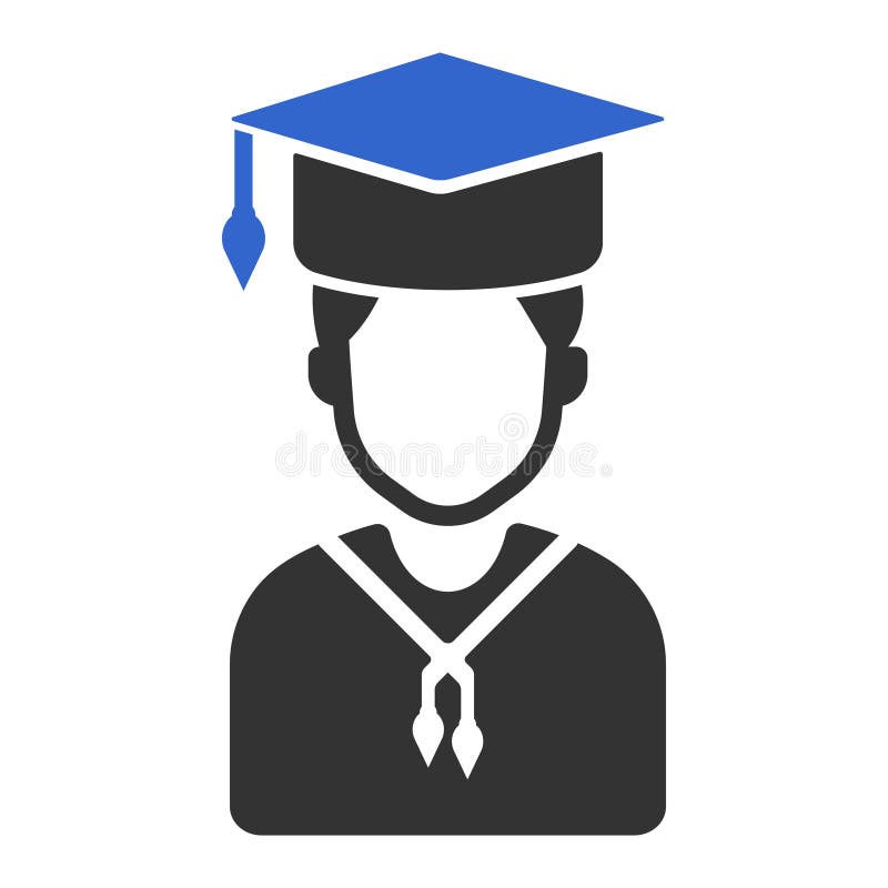 Graduate, Scholar Icon Design Stock Vector - Illustration of ...