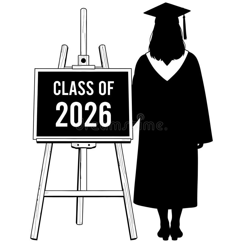 Class of 2026 Vector T Shirt Design, Class Graduate Stock Vector ...