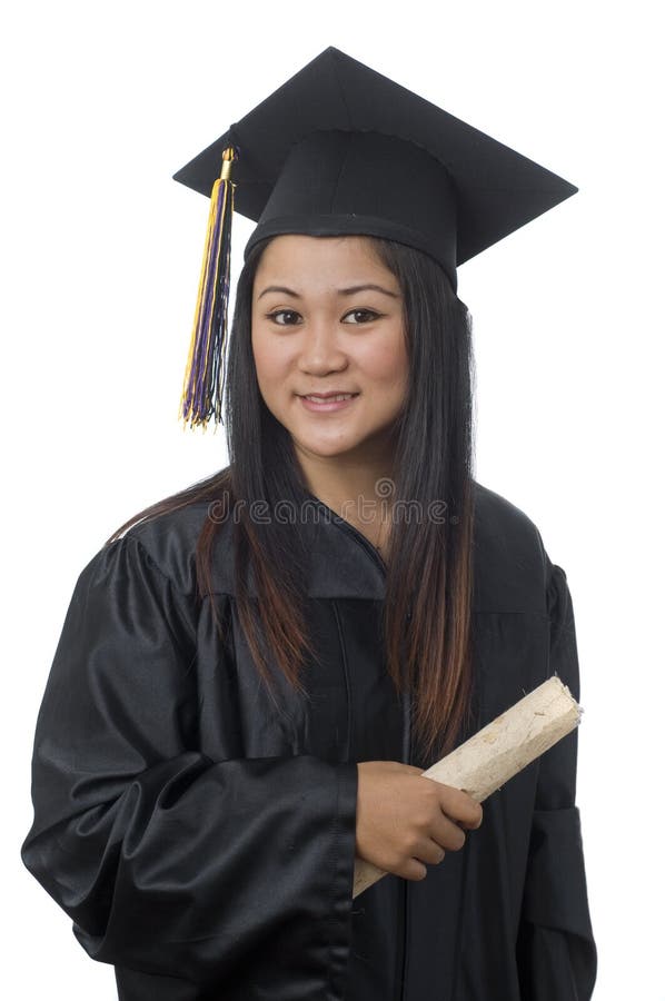 Graduate student 10 stock photo. Image of girl, degree - 12580114