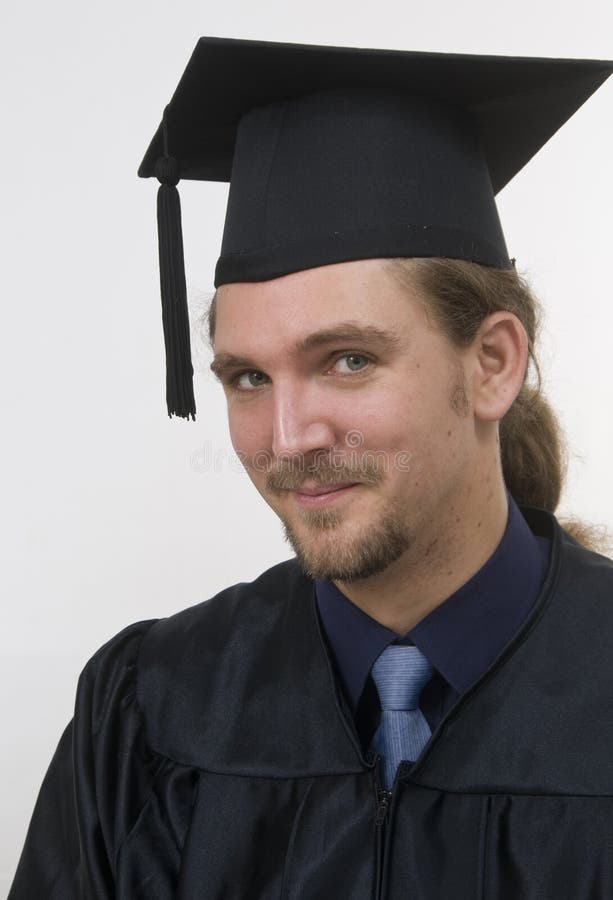 Graduate student portrait stock photo. Image of happiness - 13920532