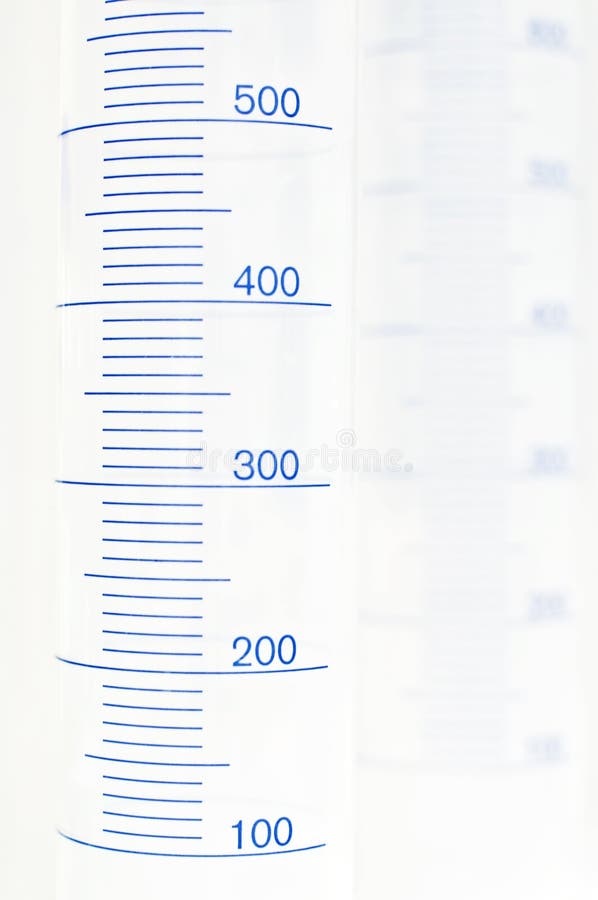 Graduated cylinder stock photo. Image of number, closeup - 11018686