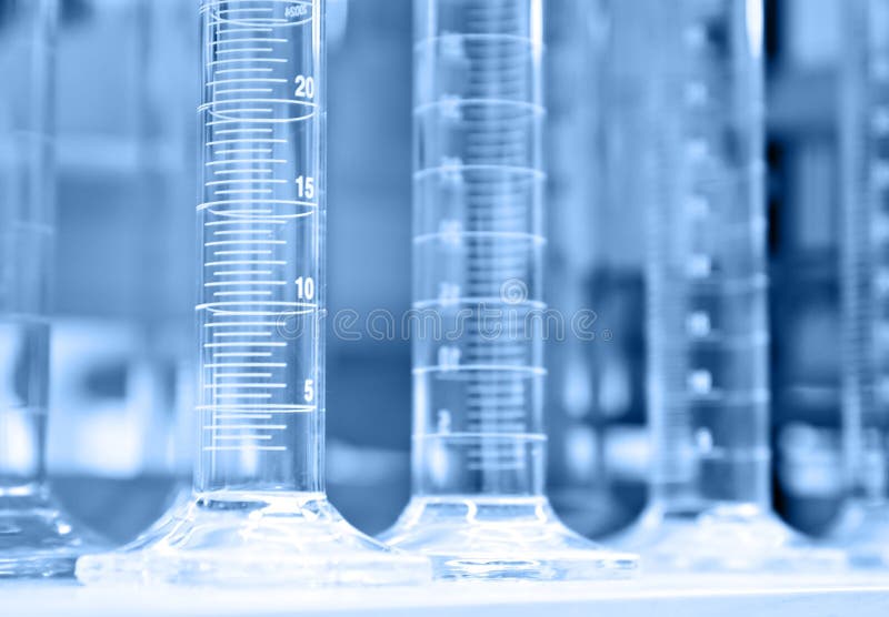 Graduated cylinders stock photo. Image of flask, cylinder - 5110022