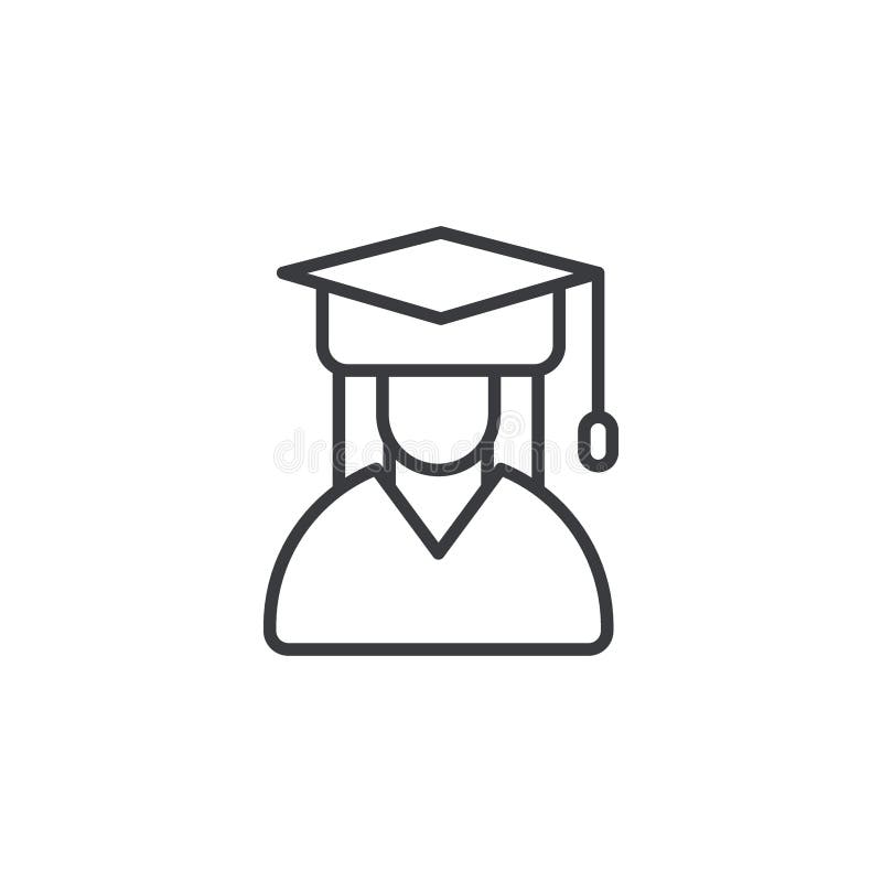 Graduated Icon Vector Set on White Background Stock Vector ...