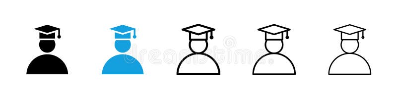 Graduated Line Icon Isolated on White Background Stock Vector ...