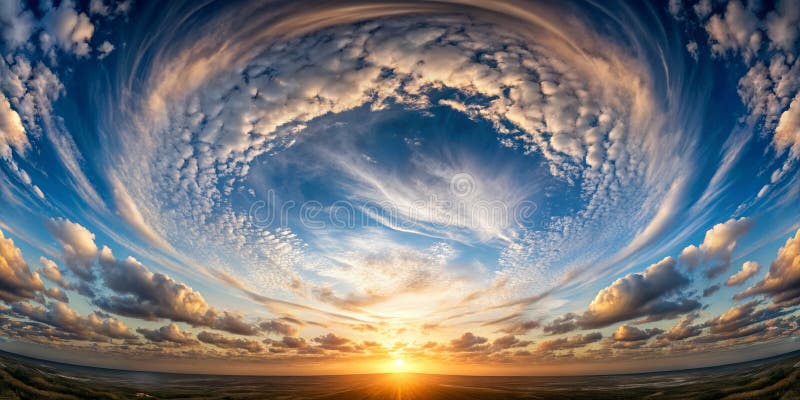 Graduated Neutral Density Filter in the Sky Generative by AI Stock ...