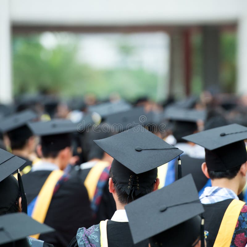 Graduates stock image. Image of crowed, graduate, class - 32530699