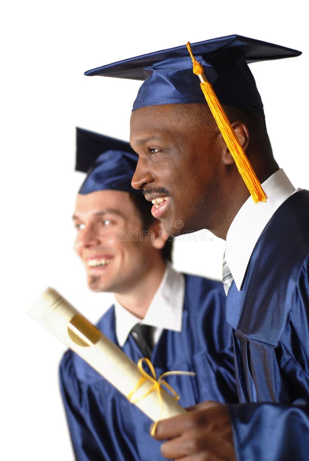 Graduates with diploma stock image. Image of intelligent - 4747645