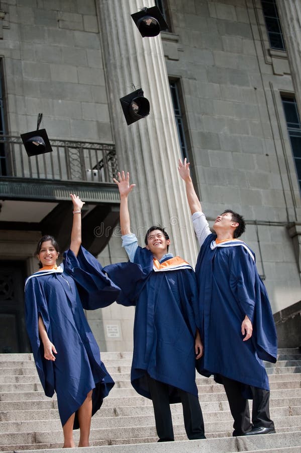 Graduation Friends stock image. Image of college, smiling - 1764487