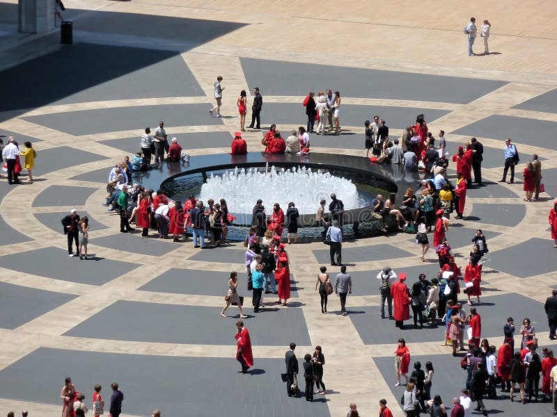 Graduates in Lincoln Center Editorial Photography - Image of happiness ...