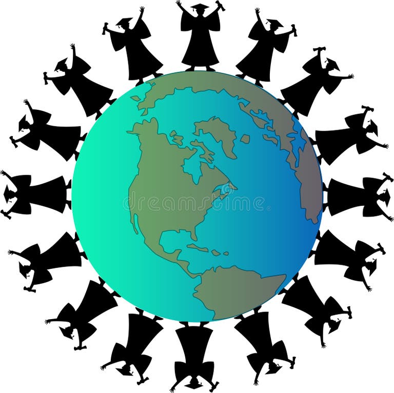 Graduation Cap Round Stock Illustrations – 895 Graduation Cap Round ...