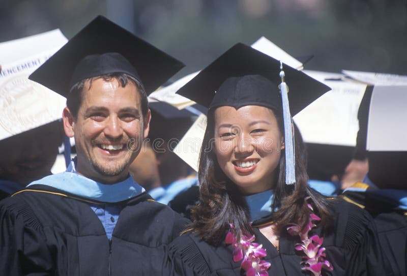 Graduates of UCLA S Class of 2002 Editorial Image - Image of angeles ...