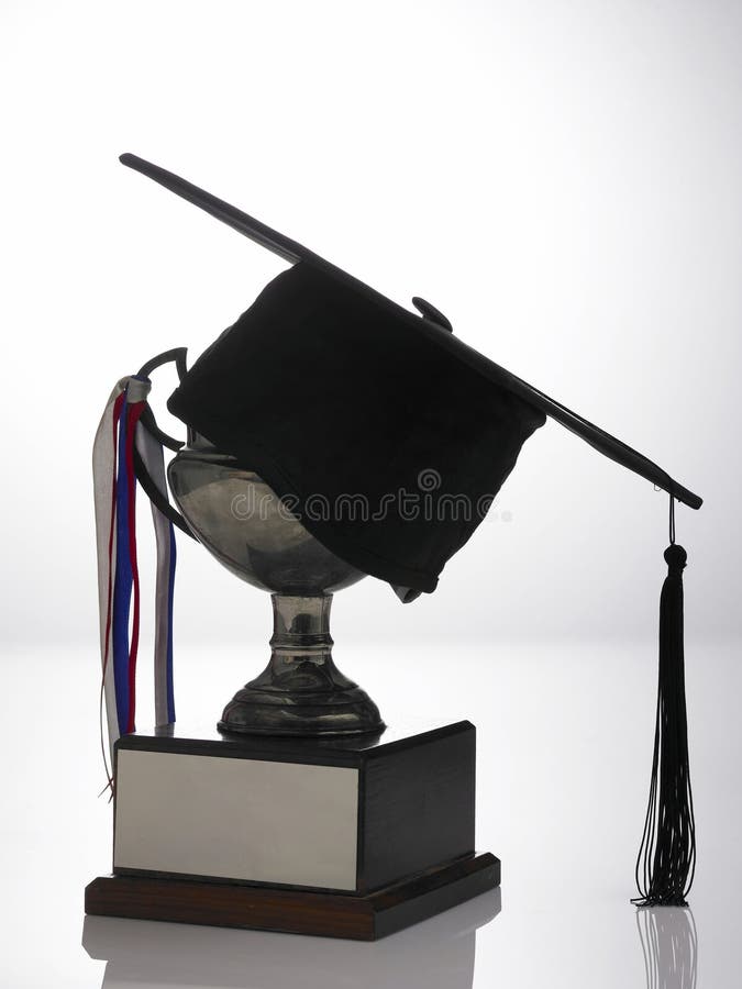 Graduatie stock foto. Image of leren, kampioen, deskundigheid - 18734158