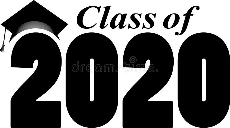 Class of 2020 Year Graduation Banner Concept Stock Vector ...