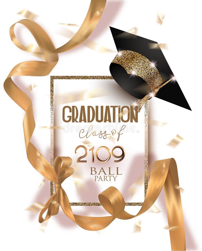 Gold Graduation Hat Stock Illustrations – 5,082 Gold Graduation Hat ...