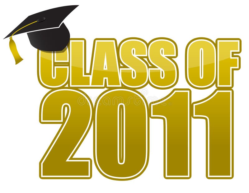 Class of 2011 stock illustration. Illustration of celebration - 17861027