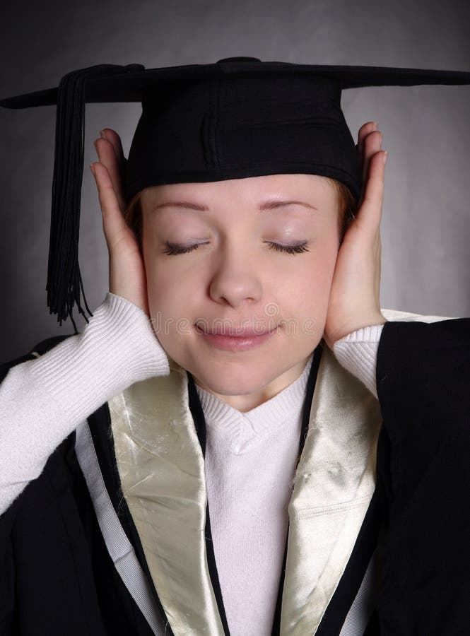 Graduation stock image. Image of female, education, graduating - 28805319