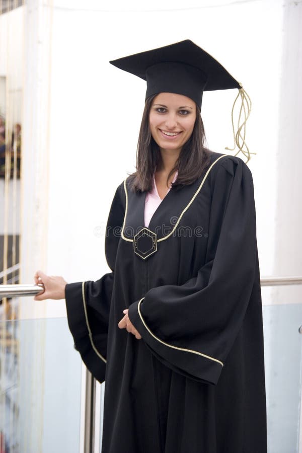 Girl Graduate stock image. Image of happy, success, girl - 790105