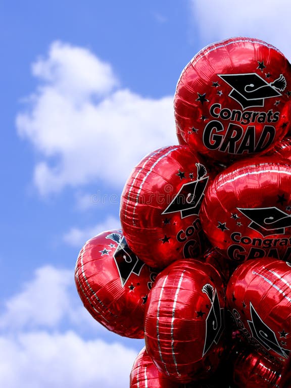 Graduation stock photo. Image of special, float, blow, balloons - 815248