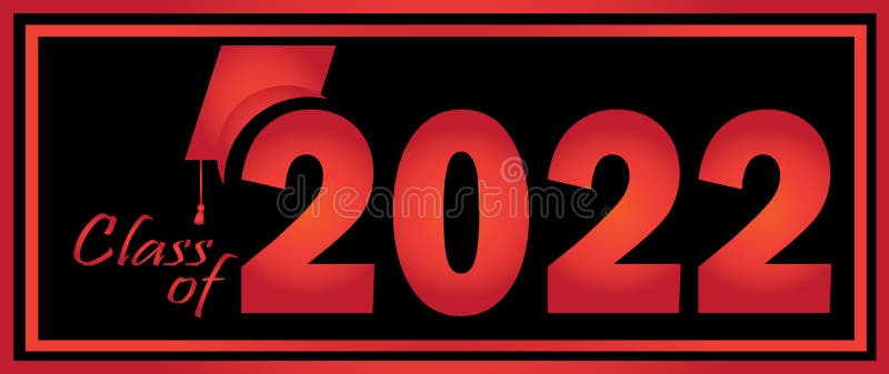 Graduation Class 2022 Red Stock Illustrations – 45 Graduation Class ...