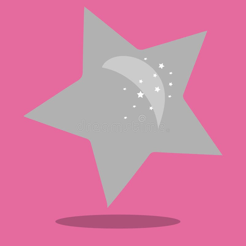 Graduation Boys Gray Star 11 Stock Vector - Illustration of gray ...