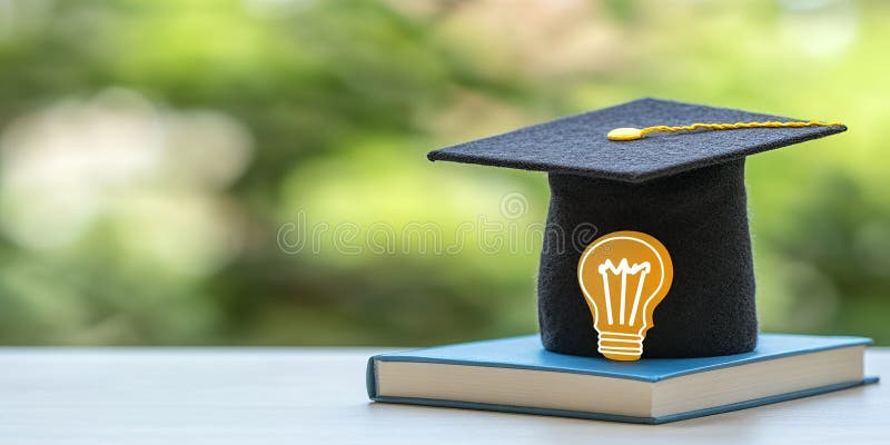 Book and Lightbulb Icon Glowing Together, Symbolizing the Enlightening ...