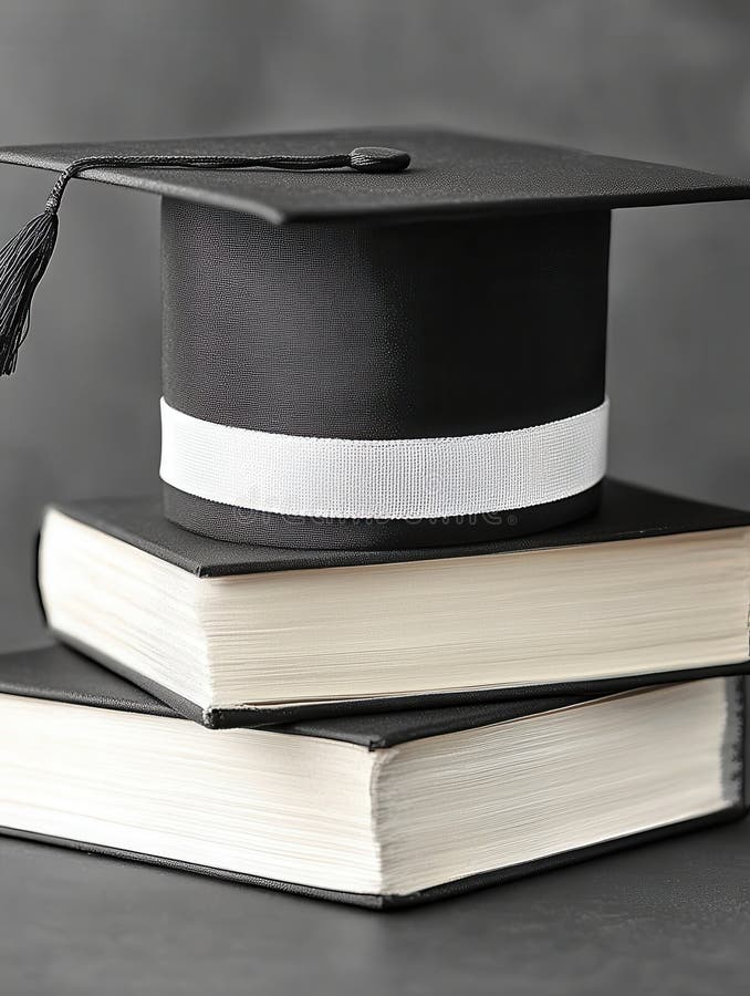 Graduation Cap Books Education Success Knowledge Learning Achievement ...