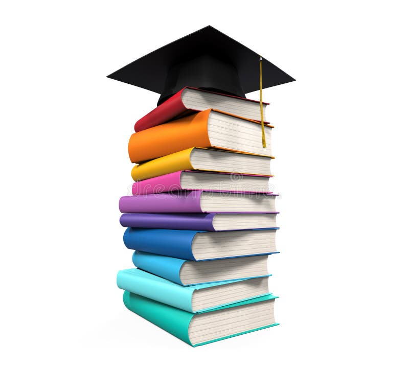 Books Graduation Cap Stock Illustrations – 7,254 Books Graduation Cap ...