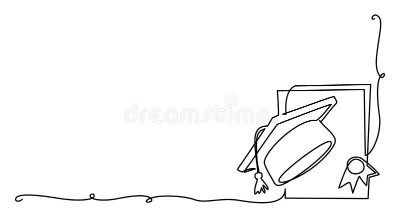 Graduation Corner Border Stock Illustrations – 555 Graduation Corner ...