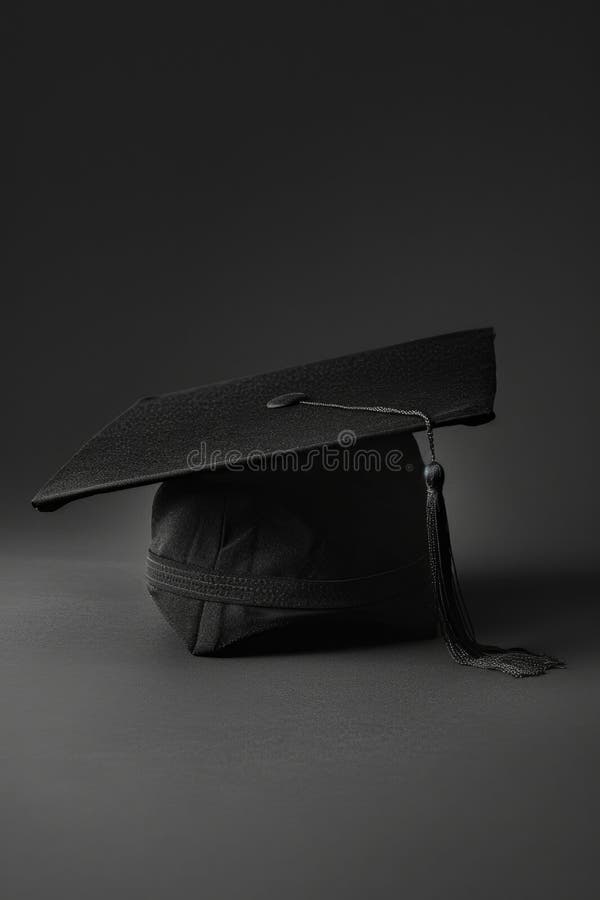 Graduation Cap stock image. Image of university, black - 375505143
