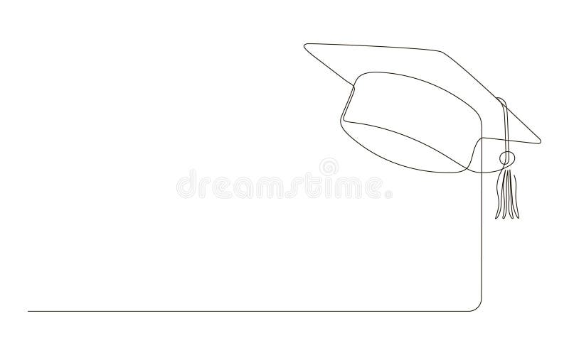 University Professor Graduation Cap Stock Illustrations – 4,983 ...