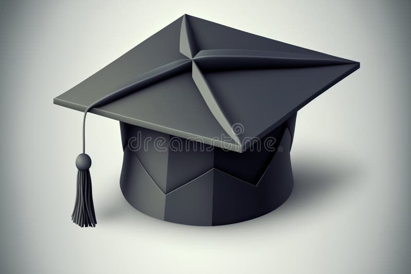 Graduation Cap. Created with Generative AI Technology. Stock ...