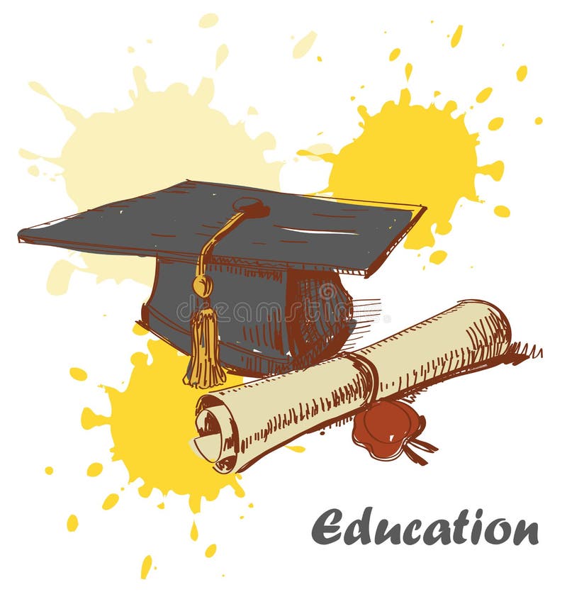 Graduation Cap Set. Collection Icon Graduation Cap Stock Vector ... Graduation Cap Set. Collection Icon Graduation Cap Stock Vector ...