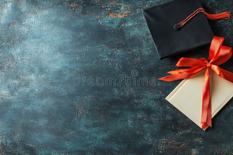 186 Top View Graduation Cap White Background Stock Photos - Free ...