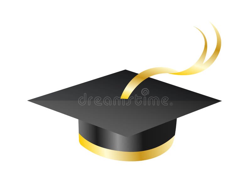Graduation Cap. Element for Degree Ceremony and Educational Programs ...