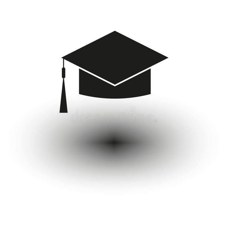 Graduation Cap Icon Black Stock Illustrations – 16,065 Graduation Cap ...