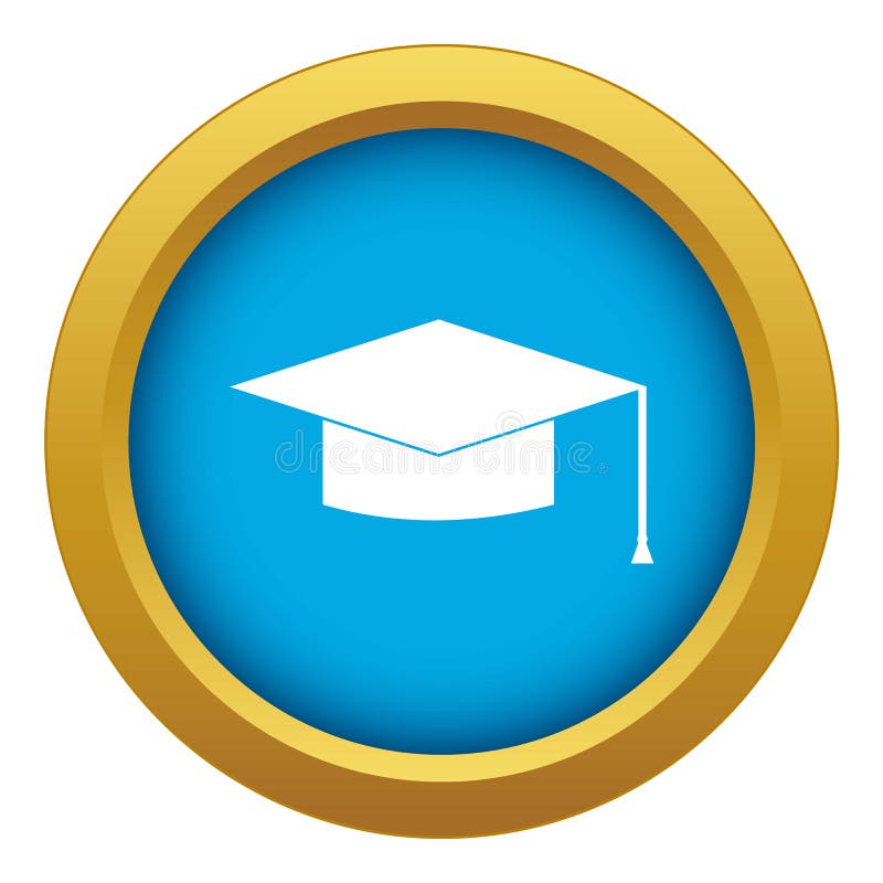 Blue Commencement Hat Stock Illustrations – 233 Blue Commencement Hat ...