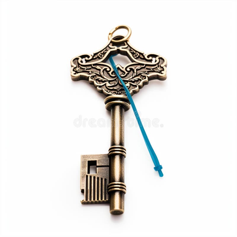 Graduation Cap Key with Intricate Design Symbolizing Wisdom and ...