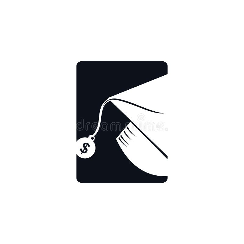 Graduation Cap Money Icon Vector Design. Scholarship Program Sign ...