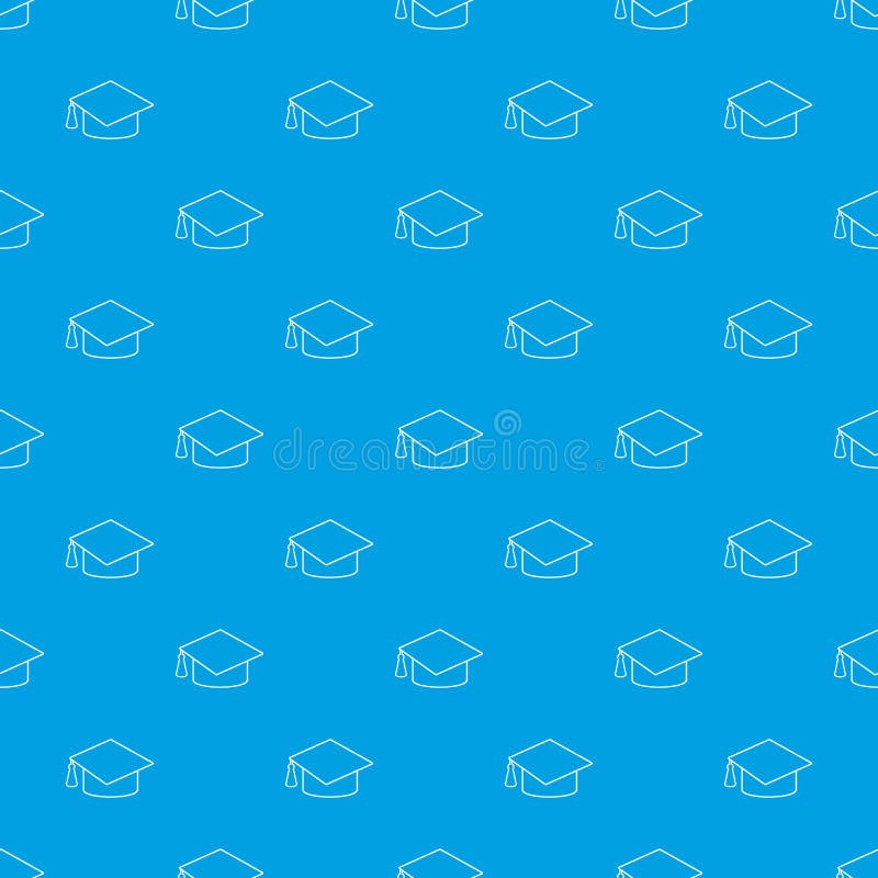 Graduation Cap Blue White Tassel Stock Illustrations – 598 Graduation ...