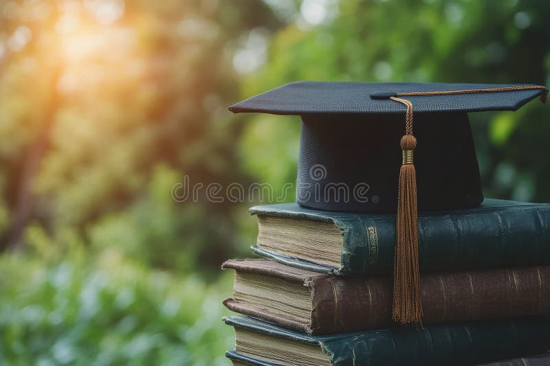 Graduation Cap Antique Books Outdoors Stock Photos - Free & Royalty ...