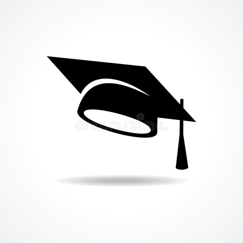 Graduation cap symbol stock vector. Illustration of education - 43238936