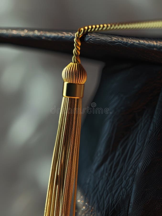 Graduation Cap with Tassel stock image. Image of college - 366474097