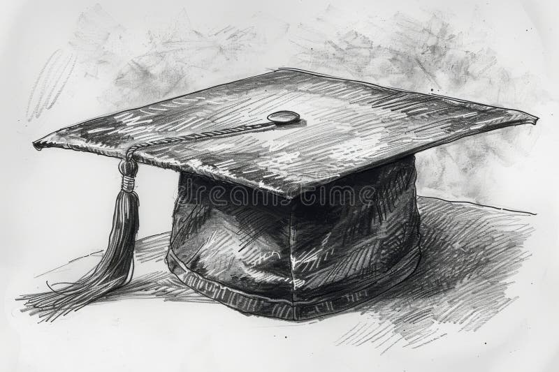 Graduation Cap Sketch Stock Illustrations – 2,732 Graduation Cap Sketch ...
