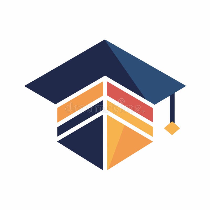 A Graduation Cap with a Tassel on Top of it, a Minimalist ...