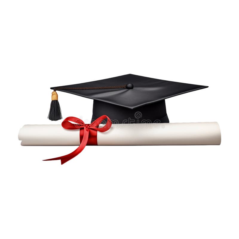 Graduation Cap on Transparent Background - Ai Generated Stock ...